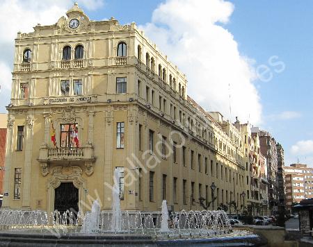 Valladolid - Web - MONUMENTOS Y EDIFICIOS - EDIFICIO DE LA DELEGACION DE HACIENDA